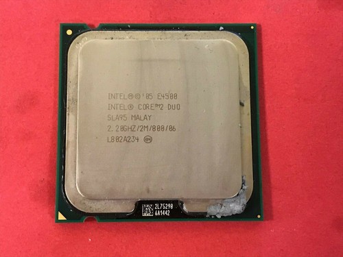 🔥Original LGA775 Intel Core 2 Duo E4500 CPU Processor 2.2GHz/2M/800 ...