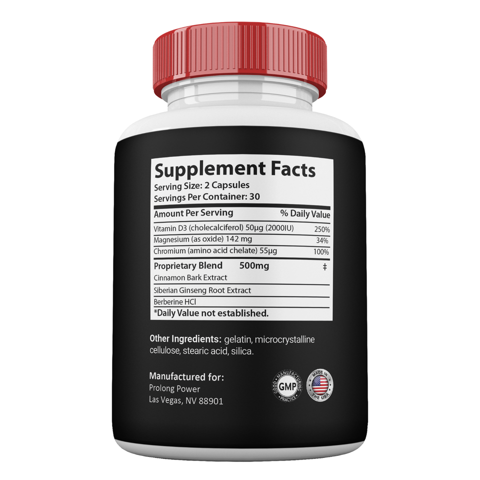 Prolong Power Capsules for Men, Max Strength Male Supplement Pills (3 ...