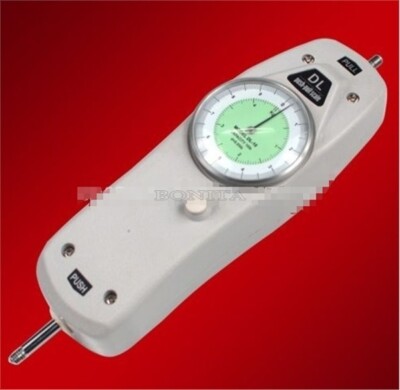 New Dl 110Ibs Dial Mechanical Push Pull Gauge Analog Force Gauge Meter ...