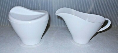 Mid Century Vintage Royalon Inc Melmac Melamine #511 #514 Cream & Sugar ...