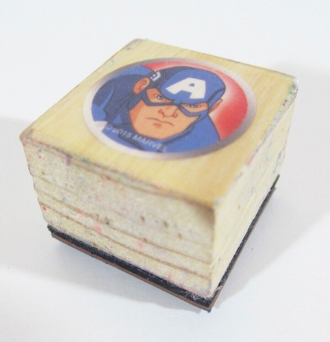 Captain America Marvel Comics Superhero Rubber Stamp for Crafts ...