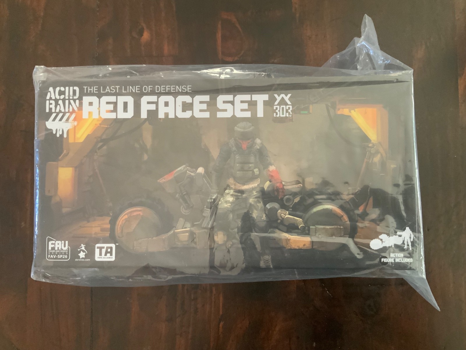 Acid Rain World FAV-SP26 Red Face Set 3.75 1:18 Toys Alliance | eBay