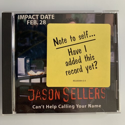Jason Sellers Can't Help Calling Your Name CD Promo | eBay