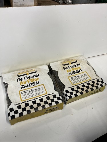 (2) Vintage air Filter 74-5957-1 Rambler Lincoln Mercury Ford Edsel ...