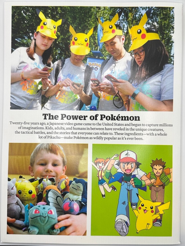 Pokemon x Time Magazine Set - Pick & Choose NEW Gengar Mew Pikachu ...