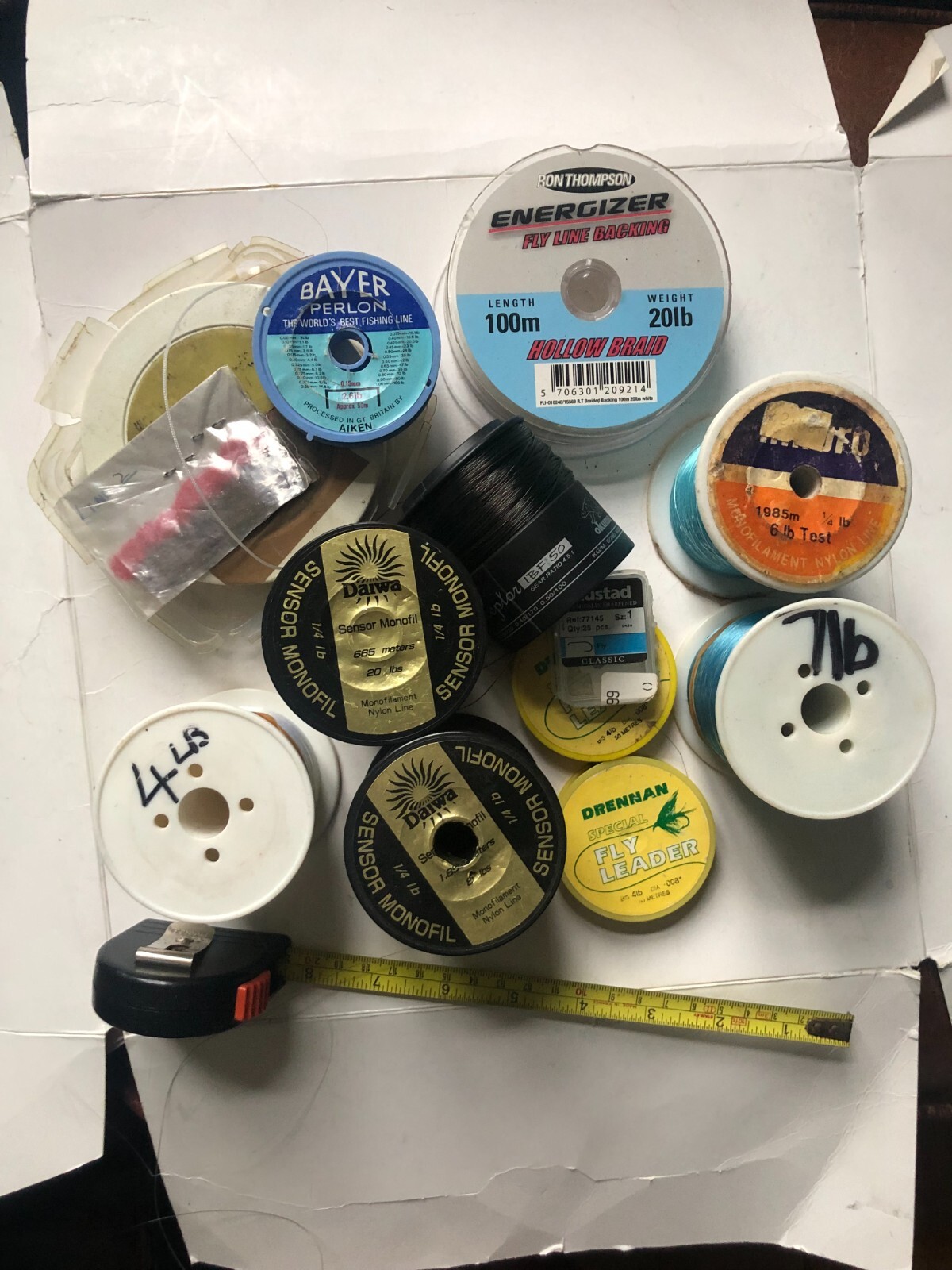 SECOND HAND FISHING TACKLE / LINE / HOOKS / FLY FISHING / COURSE ...