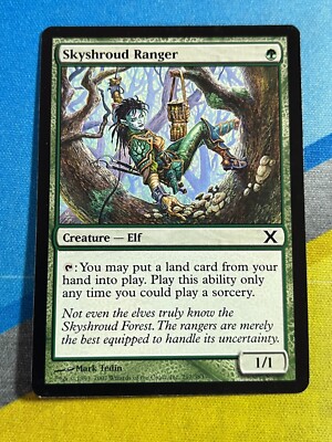 Magic the Gathering MTG 10th Edition SKYSHROUD RANGER | eBay