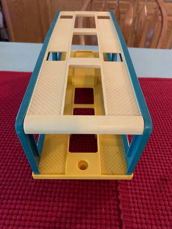 Buddy L: My First Buddy's Car Carrier w/ Two Cars (1987) Rare Green Car ...