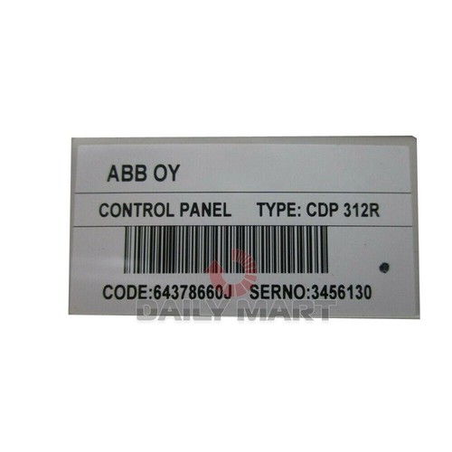 1PC Used & Tested ABB CDP312R CDP 312R Control Panel ACS800 Series | eBay