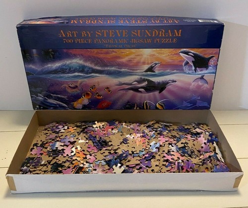 Art By Steve Sundram 700 Piece Panoramic Jigsaw Puzzle E And L ...