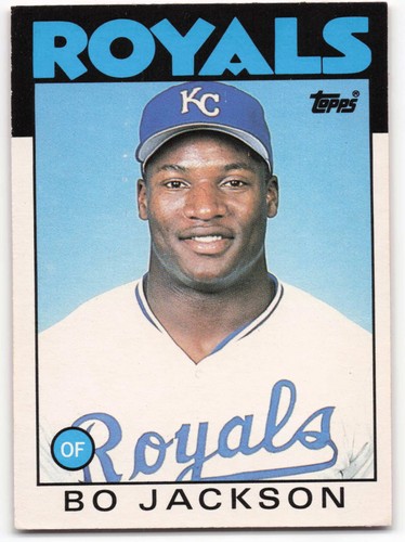 1986 Topps Traded #50T Bo Jackson RC [Base Set Baseball Card] | eBay