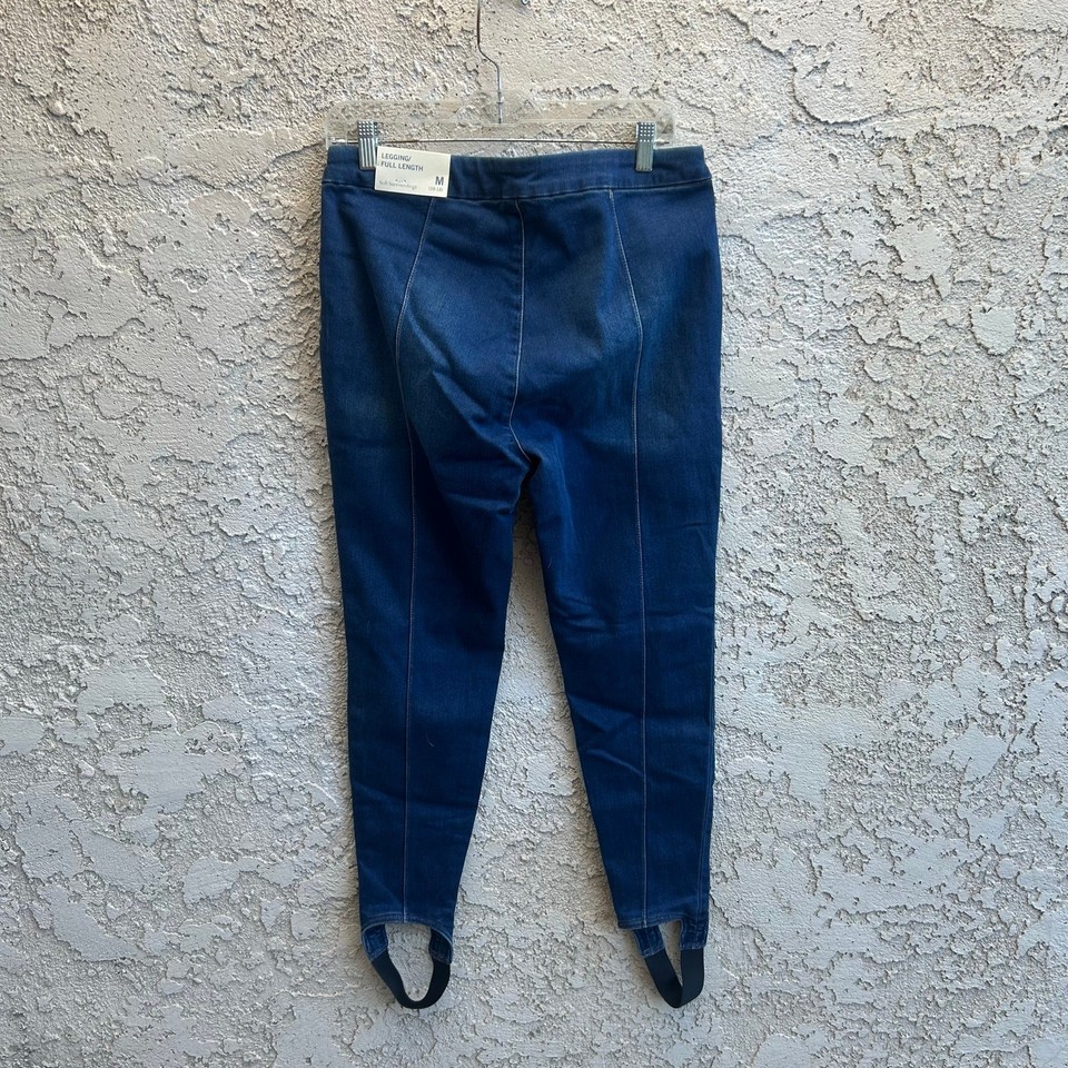 NWT Soft Surroundings Stirrup Stretch Denim Jeans Size Womens Medium | eBay