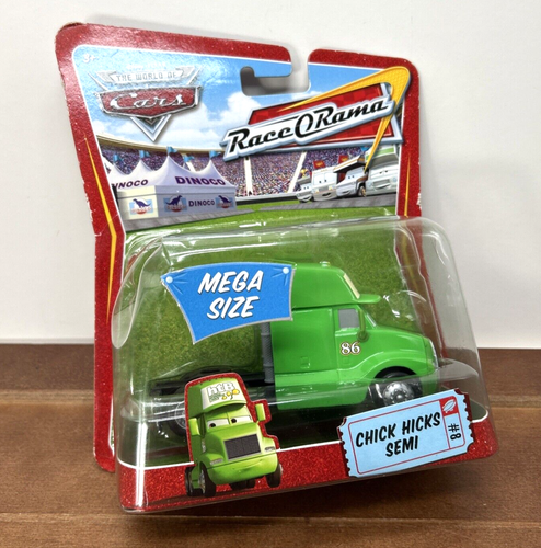 Disney Pixar Cars Race O Rama Chick Hicks Semi Mega Size #8, N8479, NEW ...
