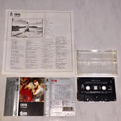 Enya 1989 Watermark Taiwan Edition Cassette Tape Album with Promo ...