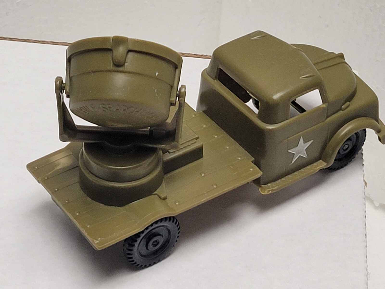 VINTAGE 1960's PYRO WW 2 ERA US ARMY MILITARY KHAKI SEARCHLIGHT TRUCK ...