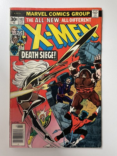 UNCANNY X-MEN #103- Affordable High Grade | eBay Australia