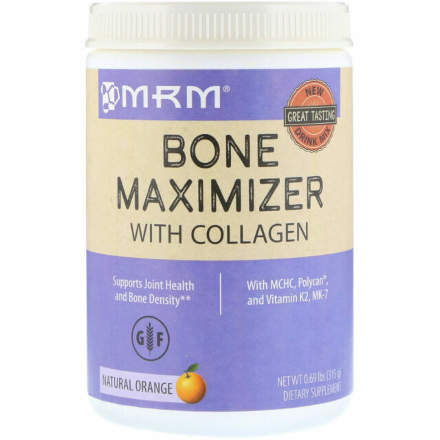 MRM Bone Maximizer With Collagen Natural Orange 315 Grams for sale ...