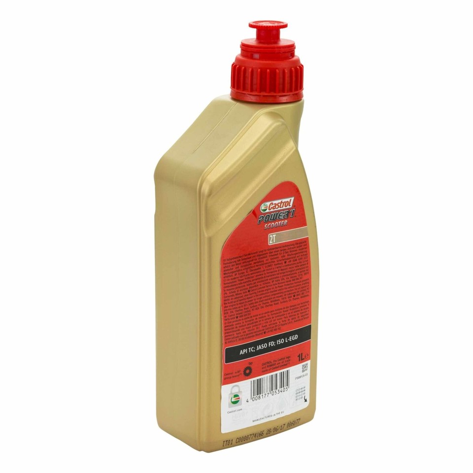 Castrol Engine Oil for Scooter Piaggio 125 for Vespa PX and VNX 1981 ...