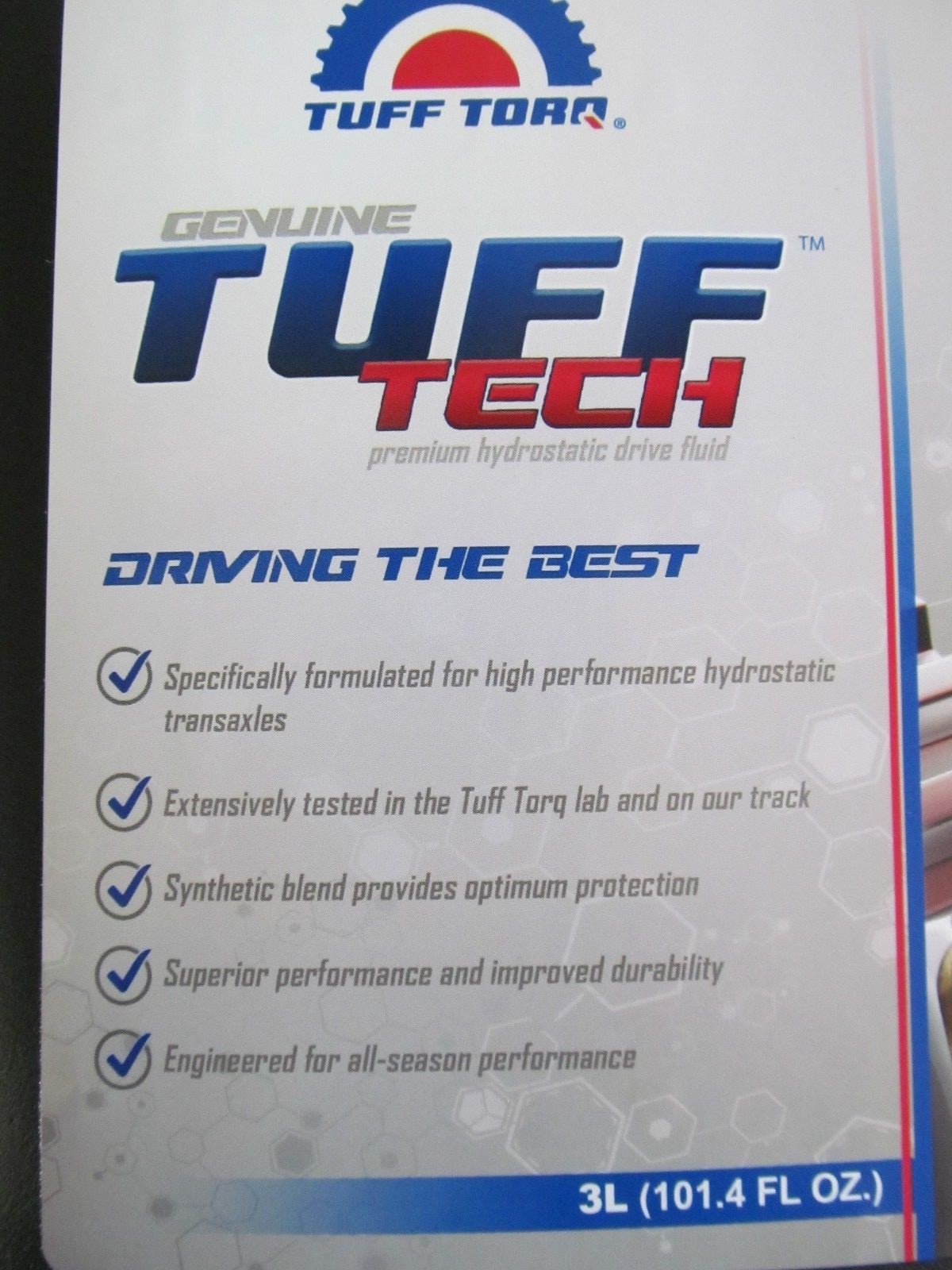 New Genuine OEM Tuff Torq Premium Hydrostatic Drive Transmission Oil ...