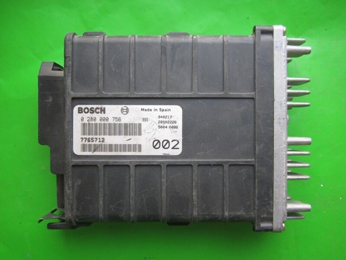 ECU Engine Control Unit Fiat Uno 1.4 7765712 0280000756 A2.2 | eBay