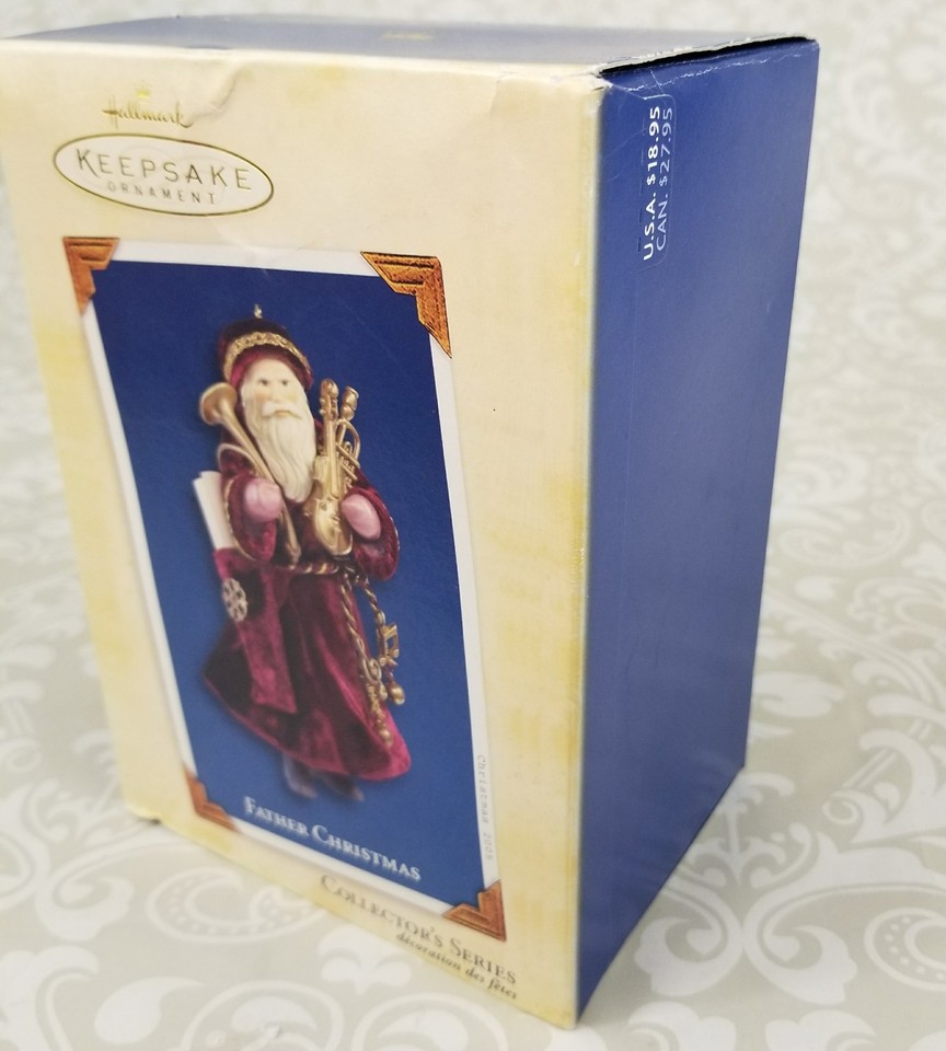 2005 FATHER CHRISTMAS 2nd in Series HALLMARK Collectors Keepsake ...