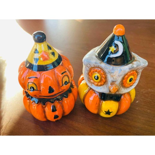 Halloween Johanna Parker salt & pepper shakers | eBay