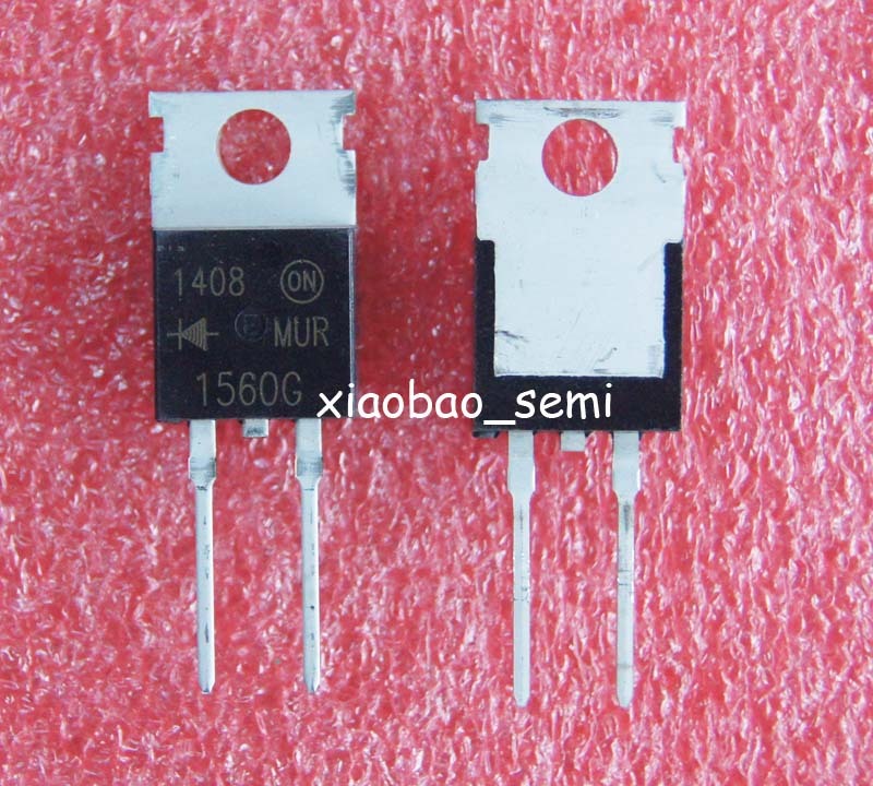 15pcs New MUR1560G MUR1560 15A 600V UltraFast Rectifier Diode TO-220 ON ...