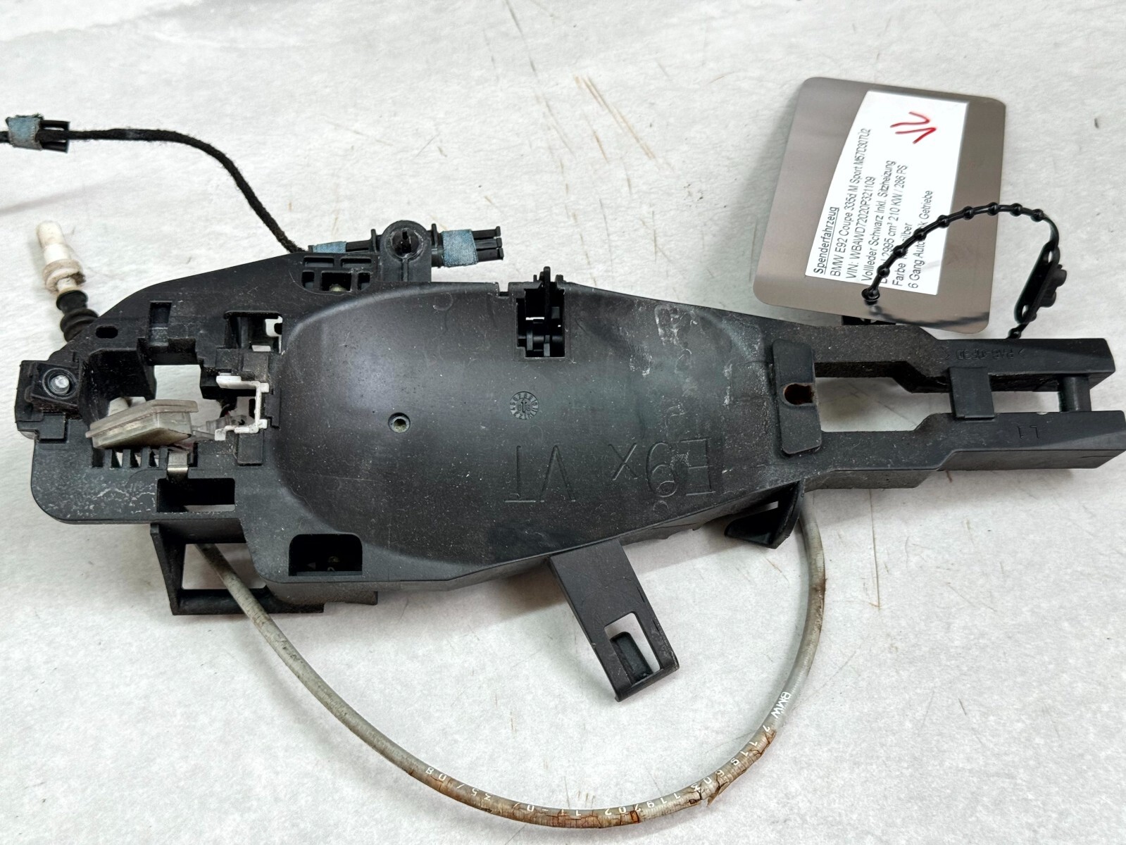 BMW E92 E93 Coupe Cabrio Driver's Door Opener Door Frame Front Left ...