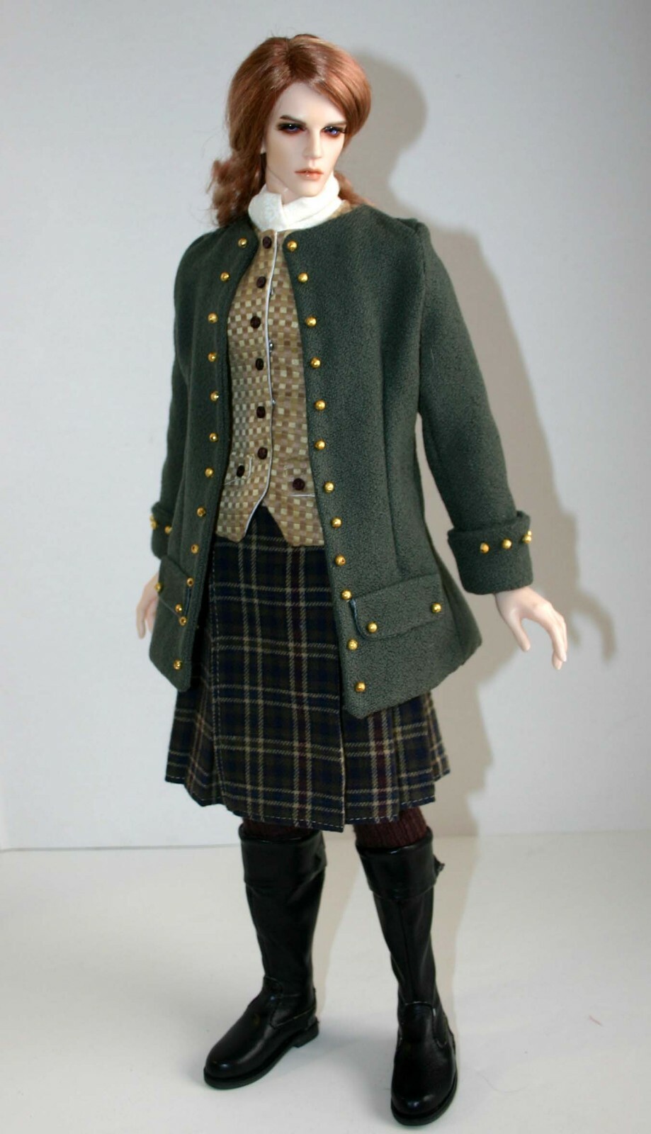 Outlander Wedding Jamie Doll Clothes Sewing Pattern 49.5cm Iplehouse ...