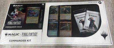 Brand New Magic The Gathering Final Fantasy Commander Kit Costco ...