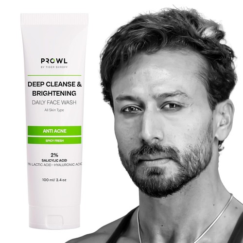 PROWL by Tiger Shroff Facewash 2% Salicylic Acid | Anti Acne For Oily ...