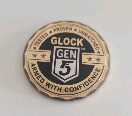 GLOCK GEN 5 CHALLENGE COIN EXCELLENT CONDITION | eBay