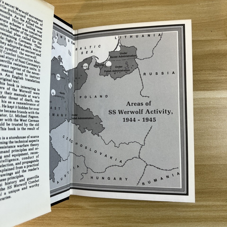SS Werwolf Combat Instruction Manual 1982 Paladin Press HC Translated ...