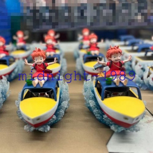 BingBing Studio Ponyo Resin Statue Sosuke Model in stock 18x23x14cm ...