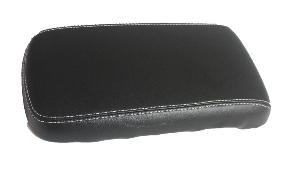 Fits 15-19 Chevrolet Colorado Vinyl Center Console Lid Cover with White ...