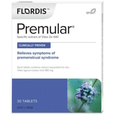 Flordis Premular for PMS (Vitex) 30 Tablets | eBay Australia