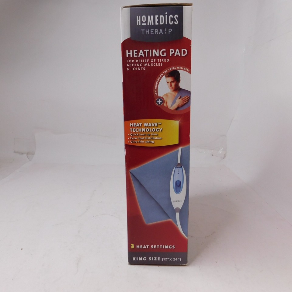 HoMedics HP-300 Therapy Heating Pad Moist/Dry Heat Pain Relief Electric ...