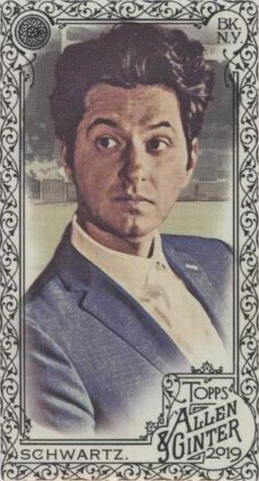 2019 Topps Allen & Ginter's - Mini Black #173 Ben Schwartz (RC) for ...