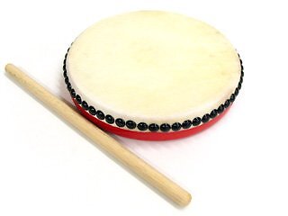 El-Okinawa Onikko Paranku Drum Taiko Wadaiko With Drumstick Diameter ...