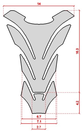 Unmissable Tank Pad Joker - Batman Stickers for Tank Motorcycle Resin ...