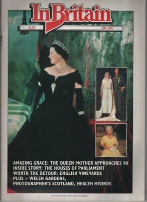 In Britain Mag Queen Elizabeth Welsh Gardens June 1990 122321nonr | eBay