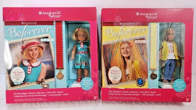 TWO SETS NEW 2015 American Girl Beforever Mini Doll & 3 Book Boxed ...