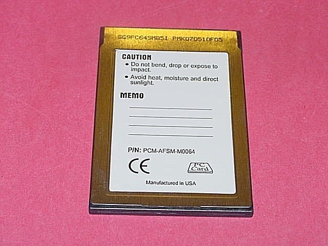 NEW SMART MODULAR PCMCIA 64MB ATA Flash Memory Card TYPE1/CISCO | eBay