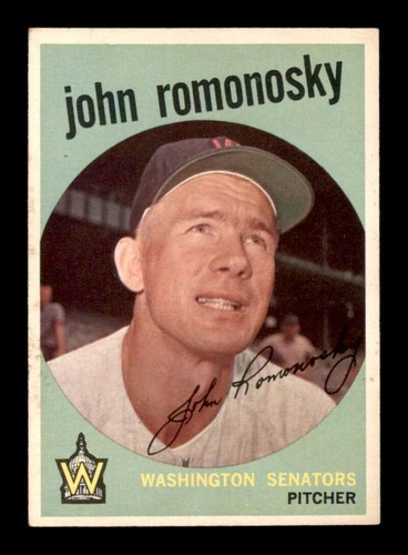 1959 Topps #267 John Romonosky RC EXMT/EXMT+ X2626760 | eBay
