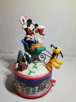 Santa's Secret Helpers Mini Musical Disney Mickey Pluto Christmas ...