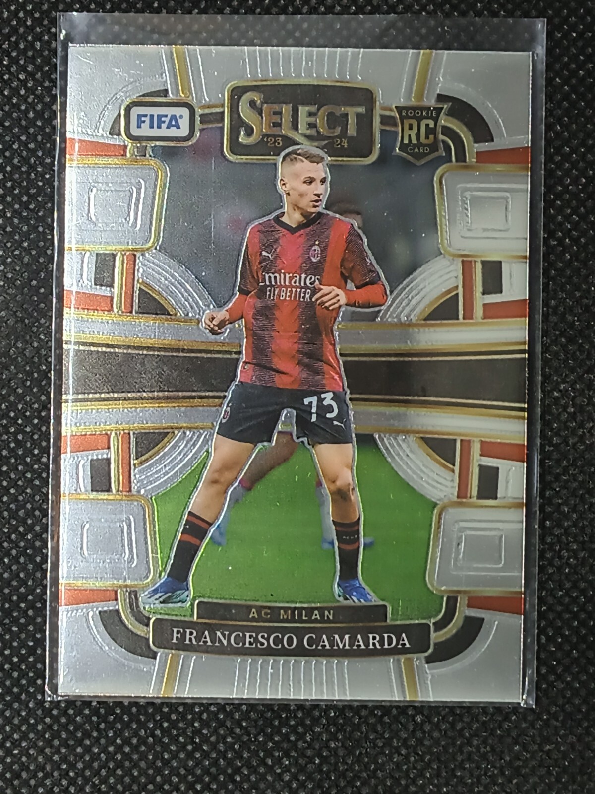 Francesco Camarda 2023-24 Panini Select FIFA Base Terrace Rookie RC AC ...