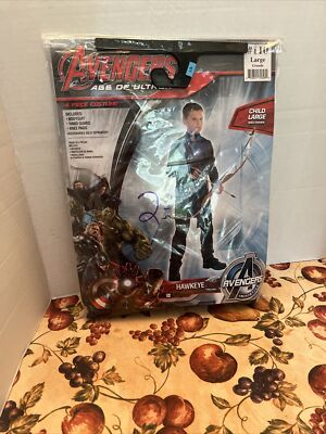 MARVEL AVENGERS AGE OF ULTRON SIZE (CHILD)LARGE HALLOWEEN 4 PC COSTUME ...