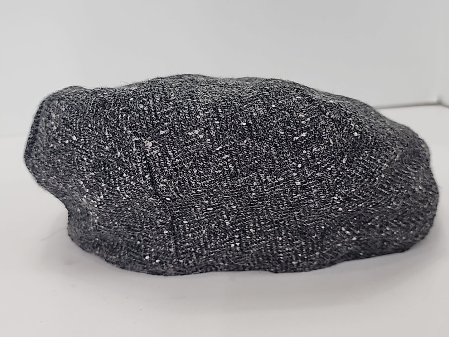 Doogan Donegal Ireland Tweed Beret Gray Flat 100% Woo… - Gem