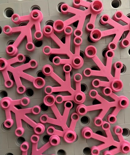 Lego Pink Limb Element Leaves Plant Leaf Bush Tree Flower Part Lot Of ...