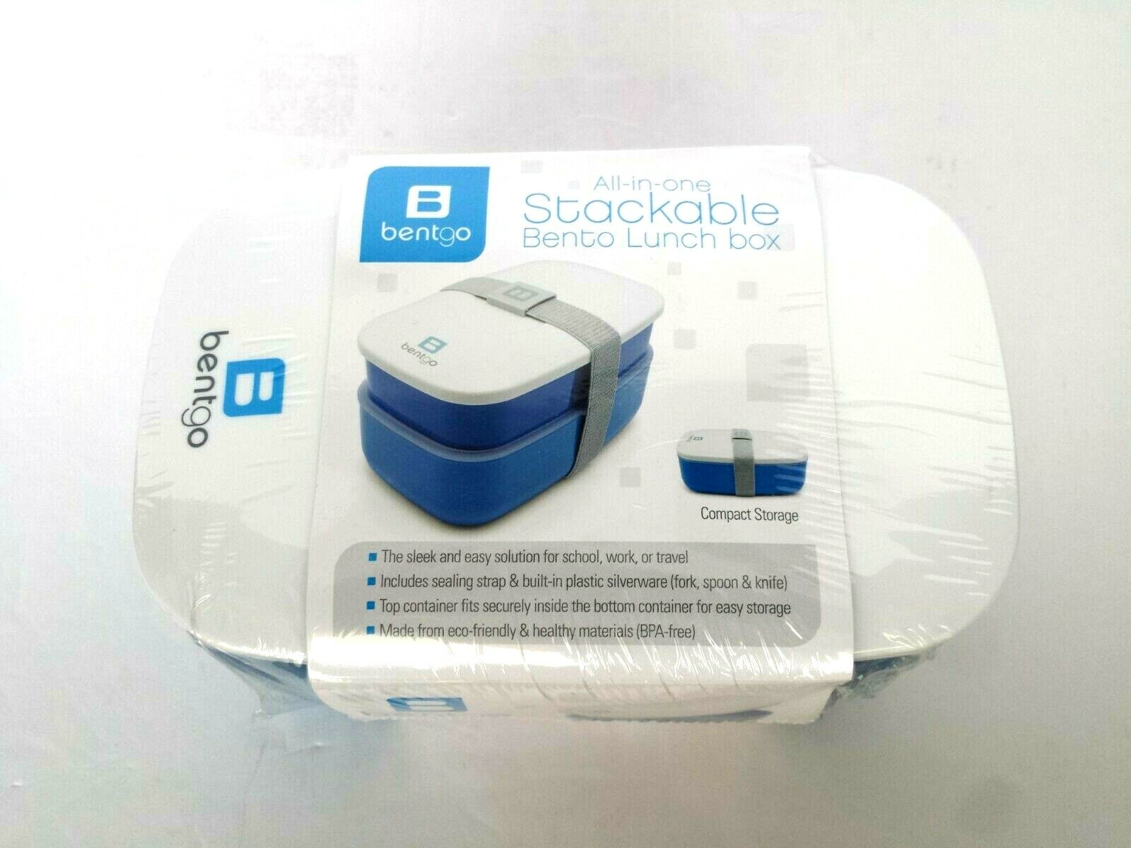 NEW FACTORY SEALED BENTGO ALL IN ONE STACKABLE BENTO LUNCH BOX WHITE ...
